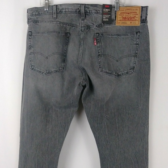 Levi's | Jeans | Levis Lo Ball Stack Mens Gray Jeans Size 4 L | Poshmark